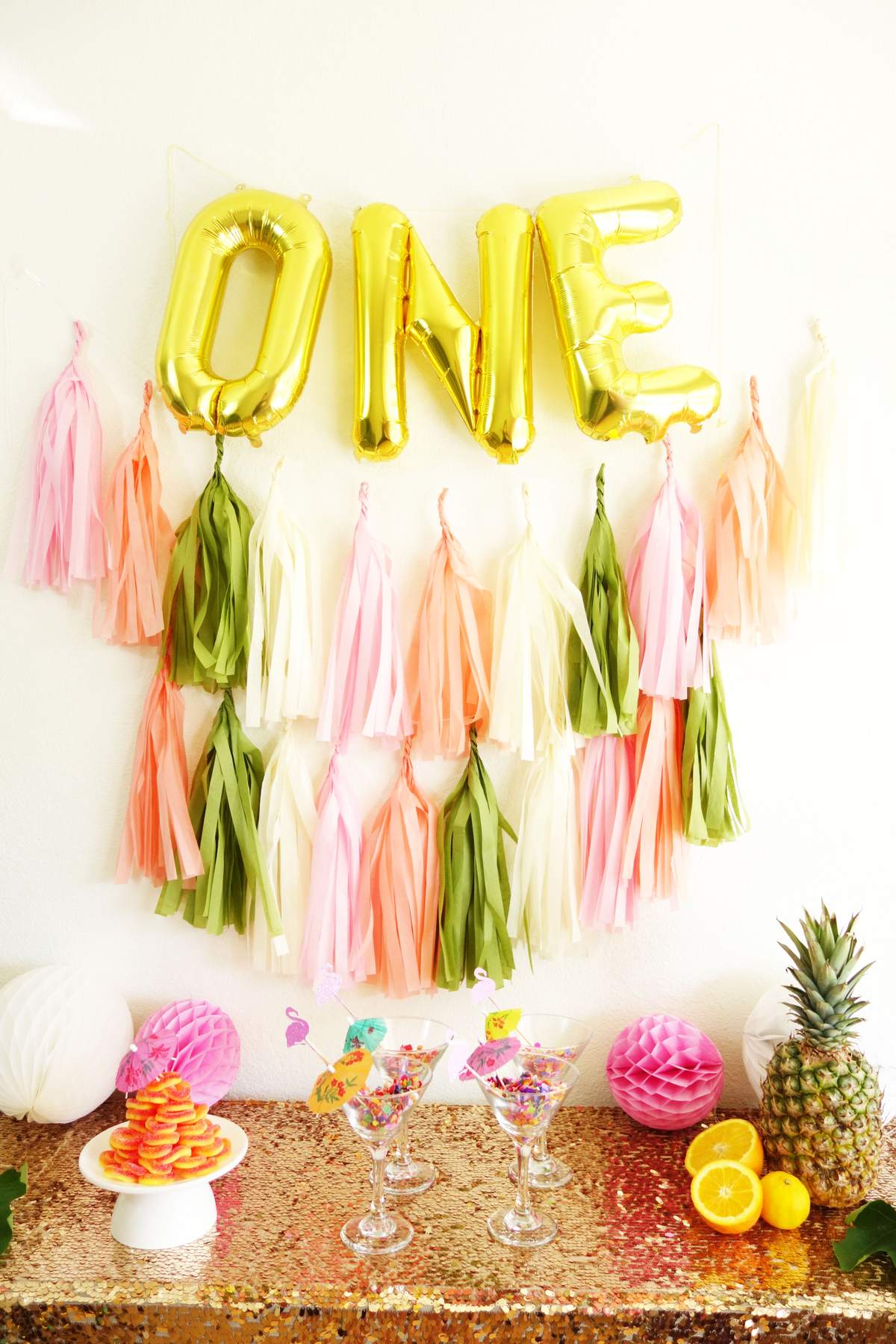 Pink Flamingo Birthday Party Ideas | Photo 1 of 28 | Catch My Party