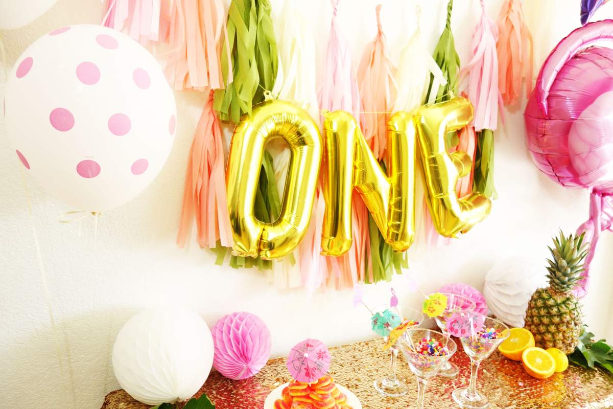 Pink Flamingo Birthday Party Ideas | Photo 1 of 28 | Catch My Party