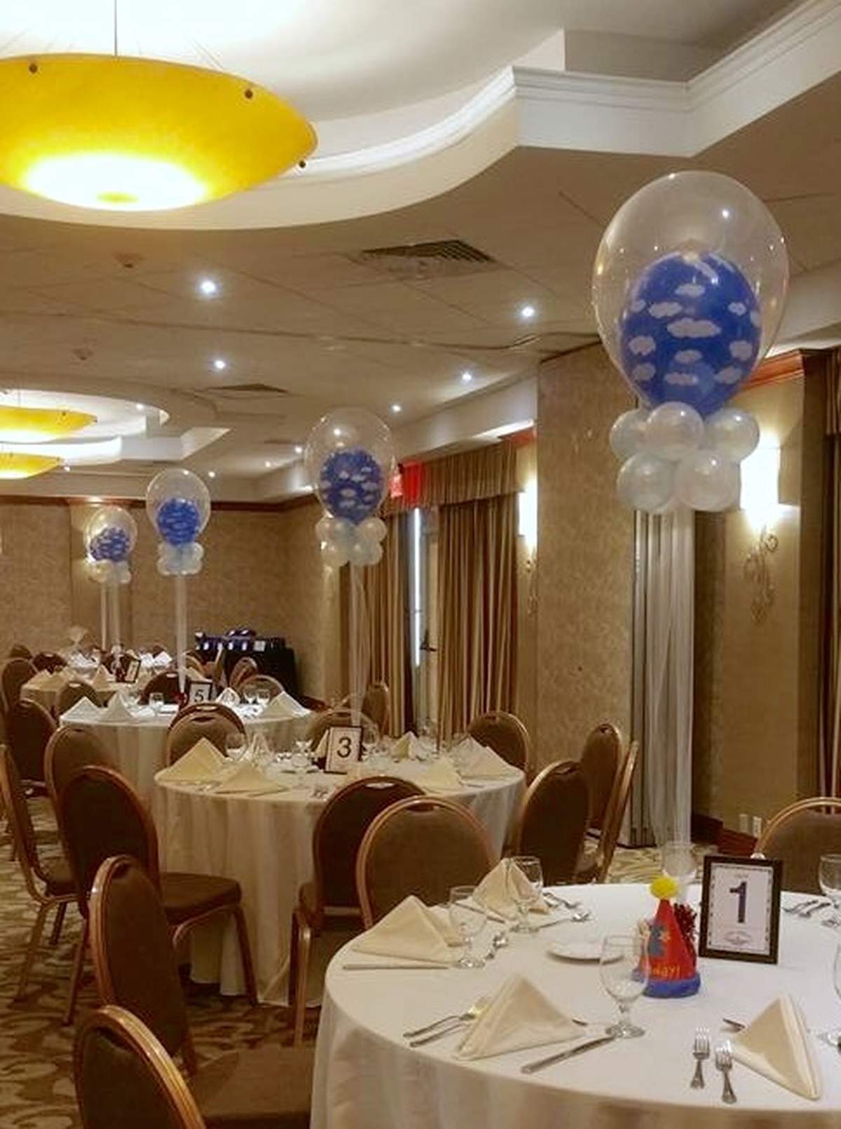 Hot Air Balloon, Airplane Birthday Party Ideas | Photo 3 of 12 | Catch ...