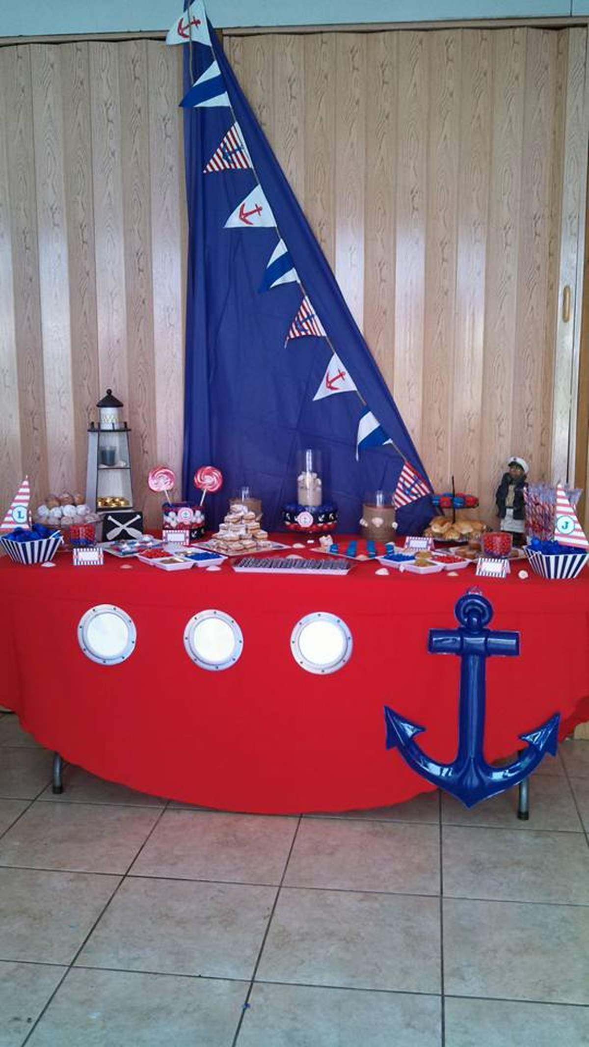 Nautical Birthday Party Ideas | Photo 4 of 9 | Catch My Party