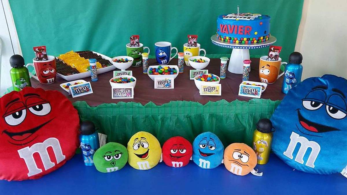 M & M Birthday Party Ideas | Photo 2 of 5 | Catch My Party