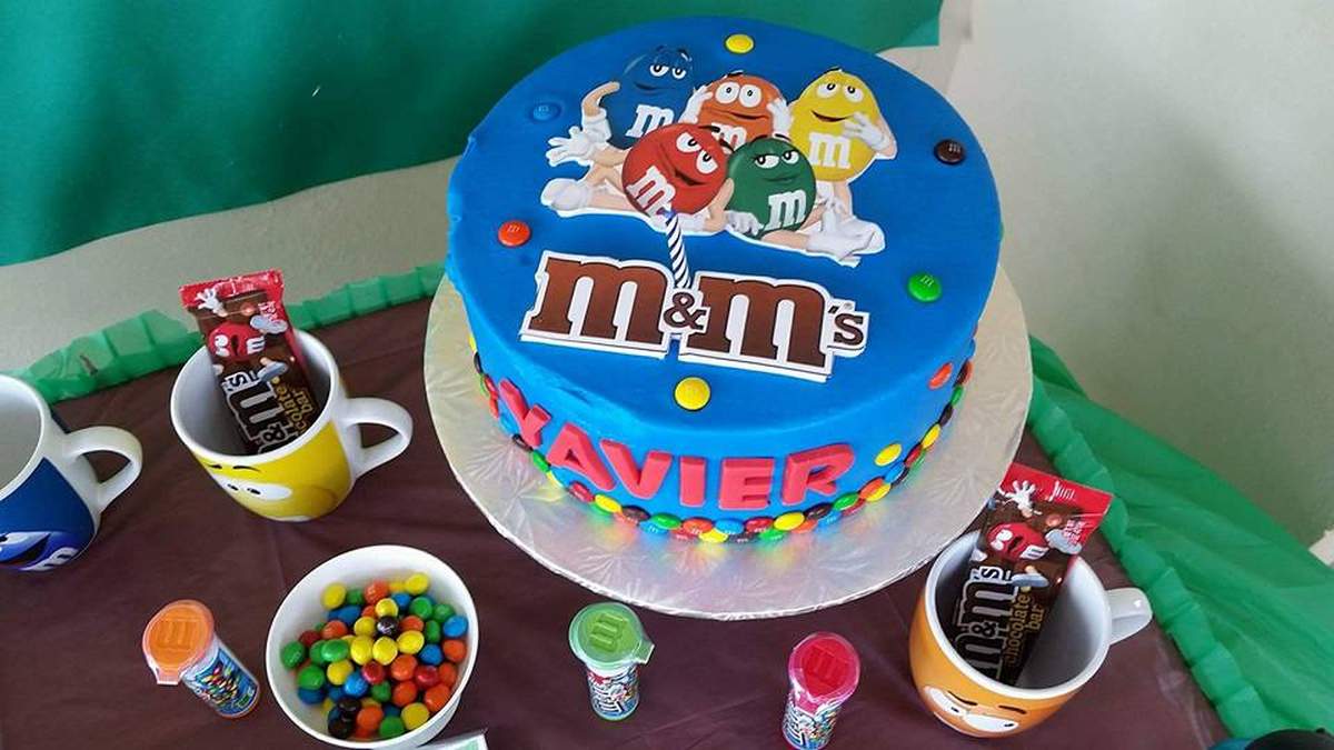 M & M Birthday Party Ideas | Photo 2 of 5 | Catch My Party