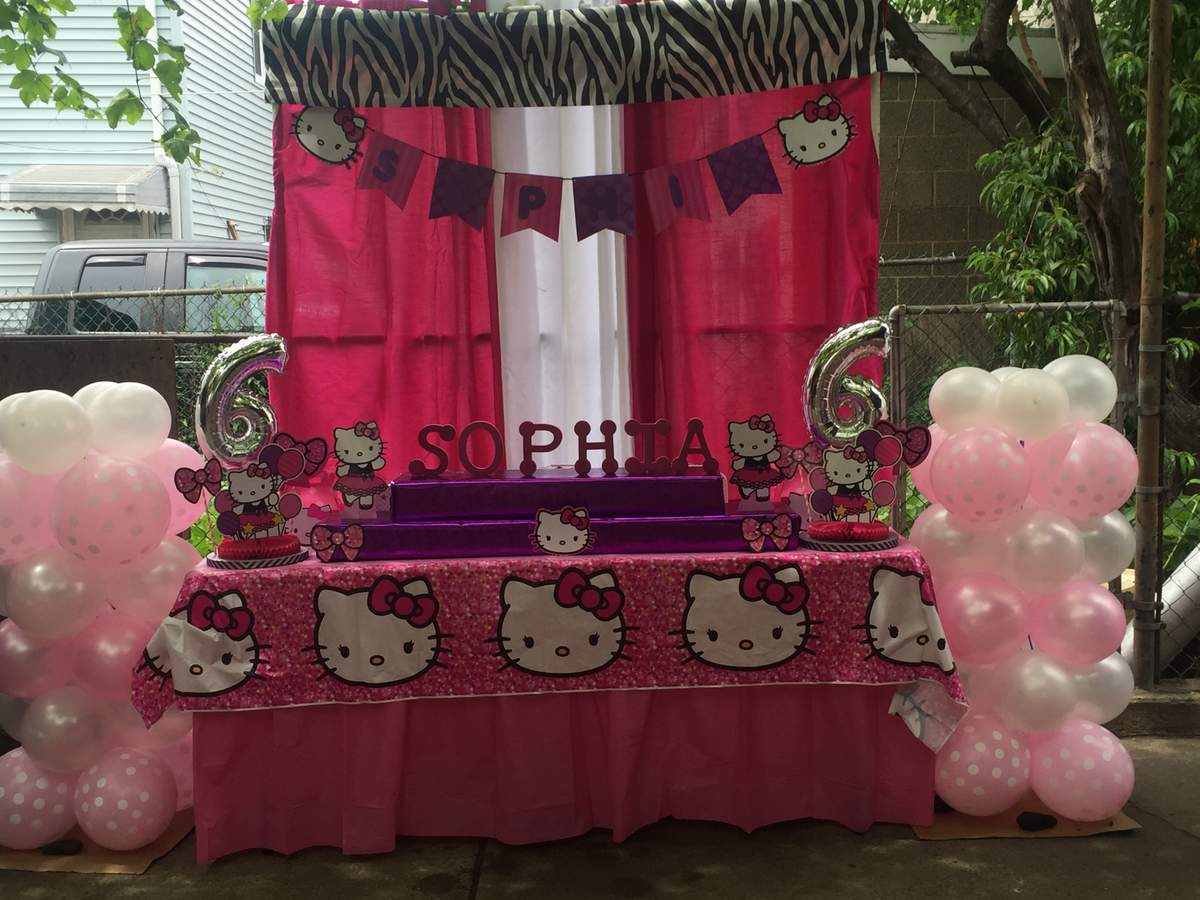 Hello Kitty / Birthday "Sophia's 6th birthday" | Catch My Party