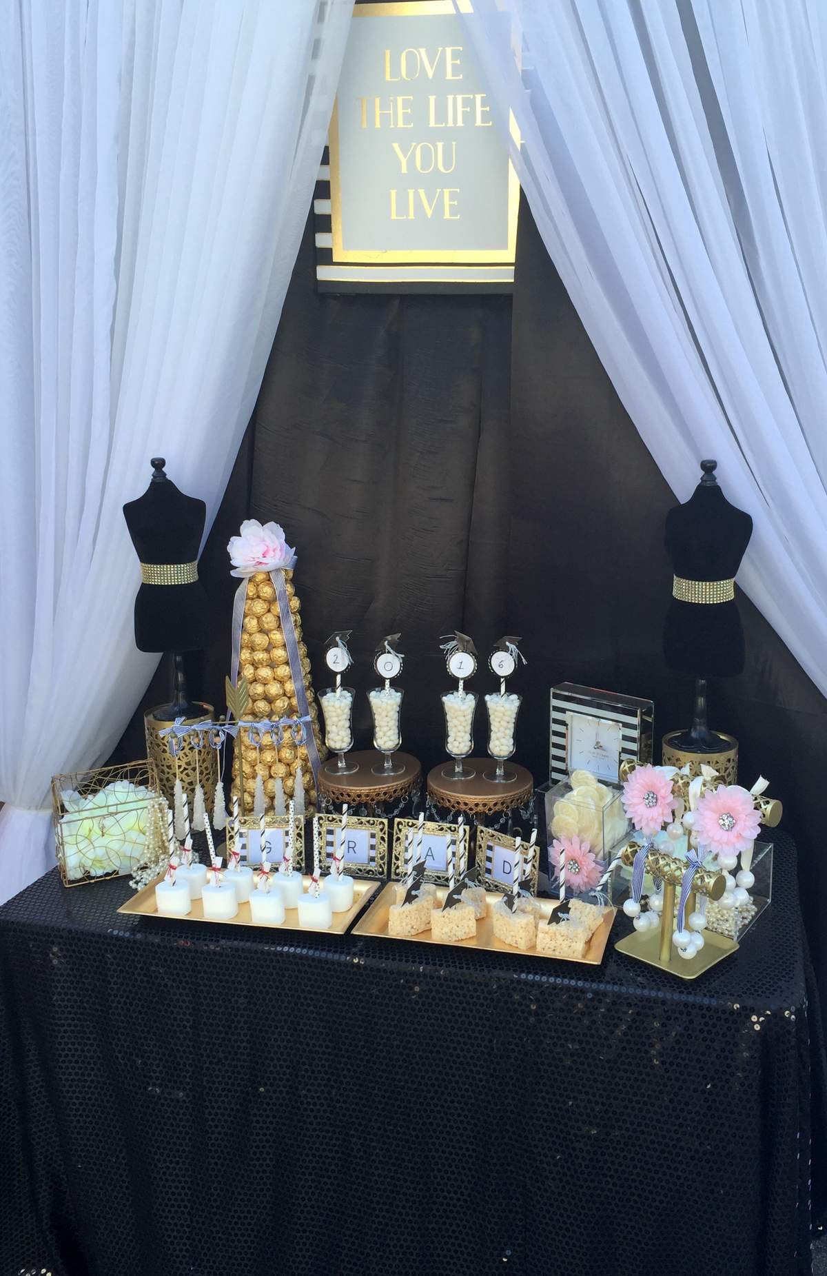 Kate Spade Theme / Graduation/End of School "Glitz, Glam & Gorgeous ...