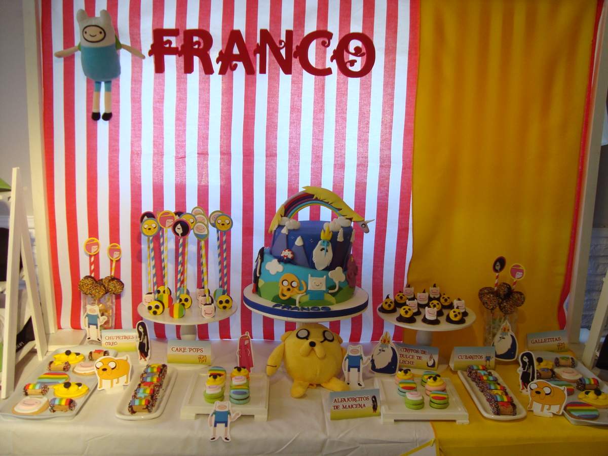Adventure Time Birthday Party Ideas | Photo 5 of 19 | Catch My Party