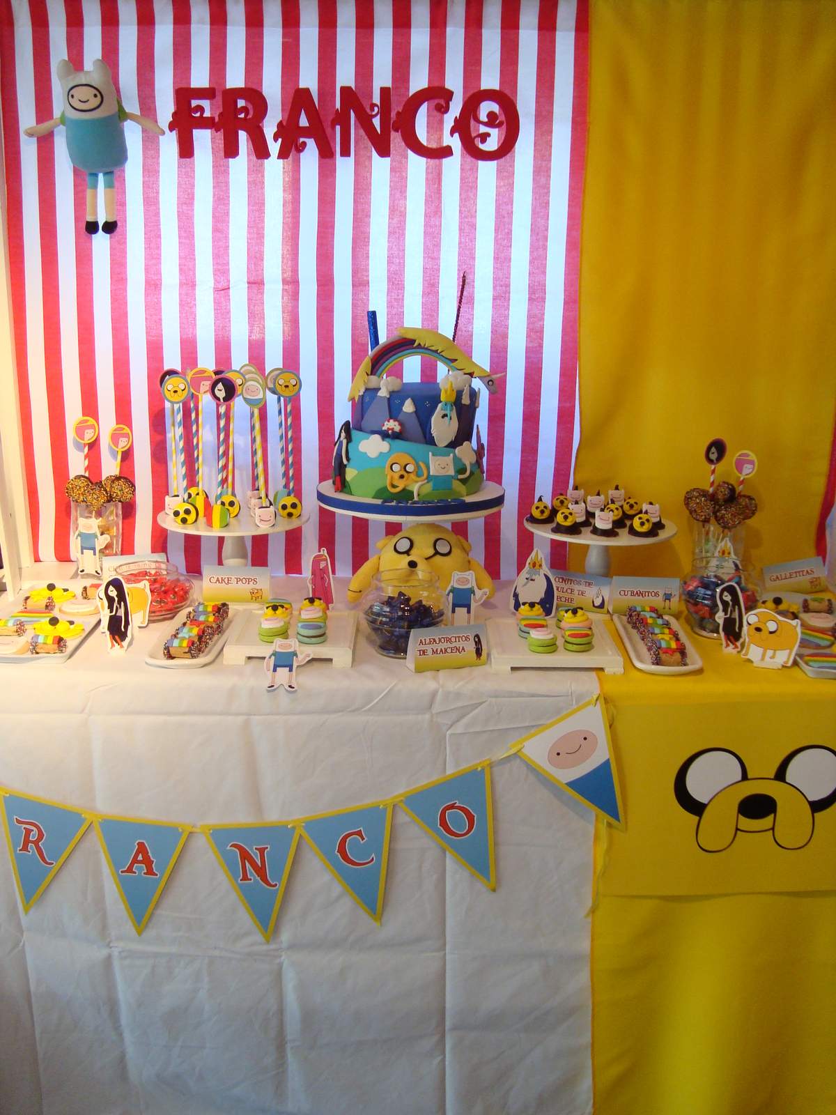Adventure Time Birthday Party Ideas | Photo 3 of 19 | Catch My Party