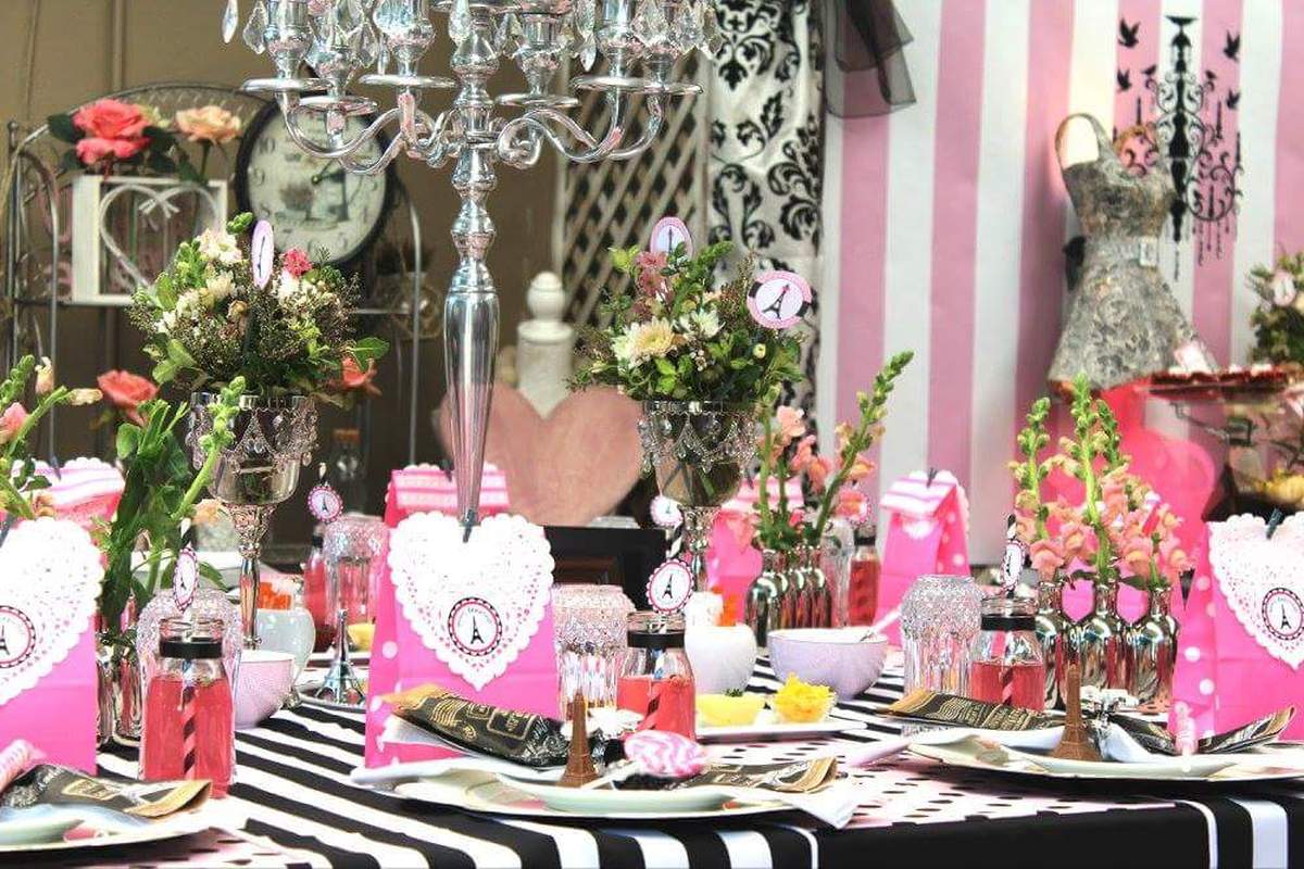 High Tea - Paris Birthday Party Ideas | Photo 3 of 10 | Catch My Party