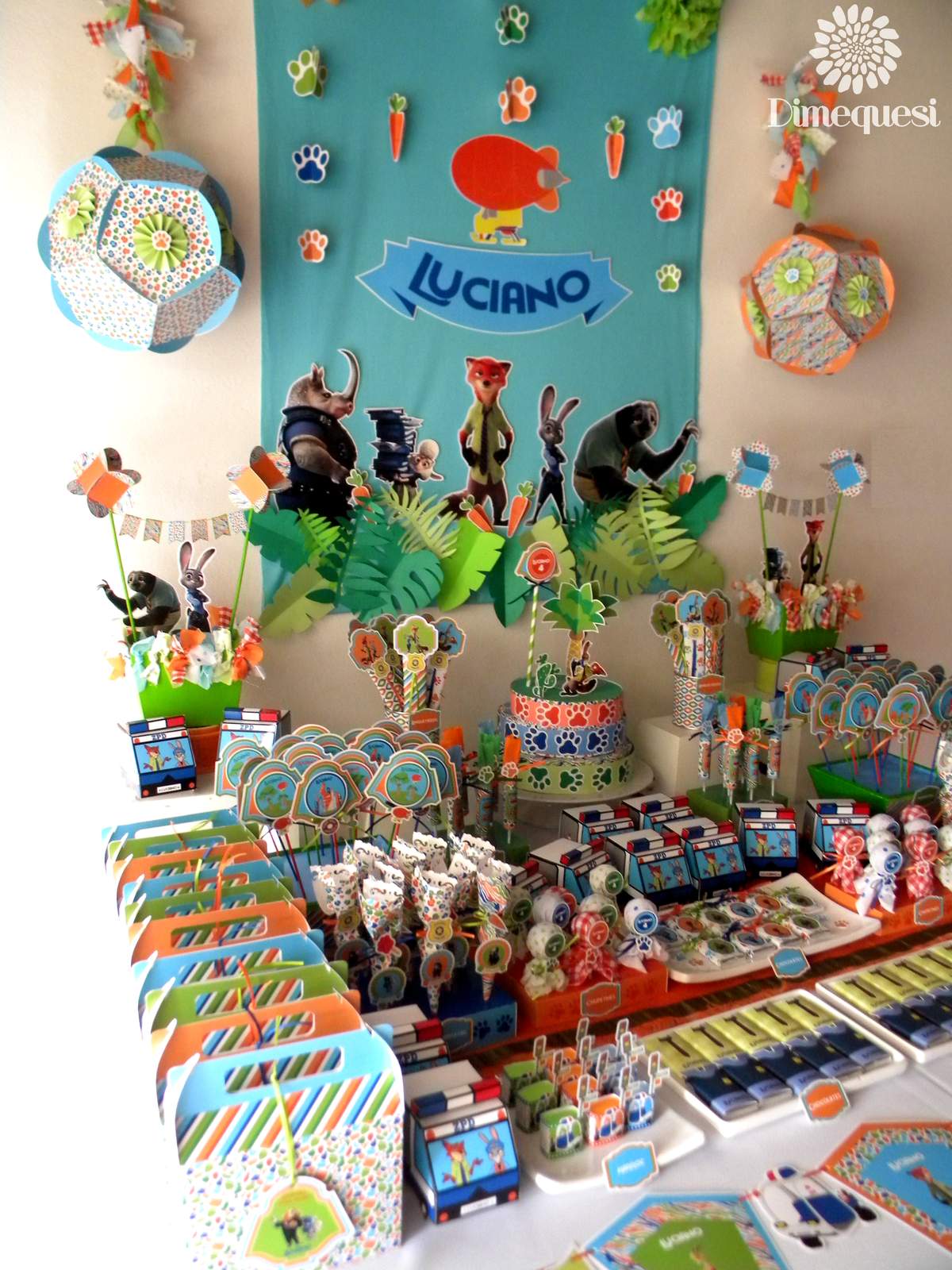Zootopia Birthday Party Ideas | Photo 2 of 29 | Catch My Party