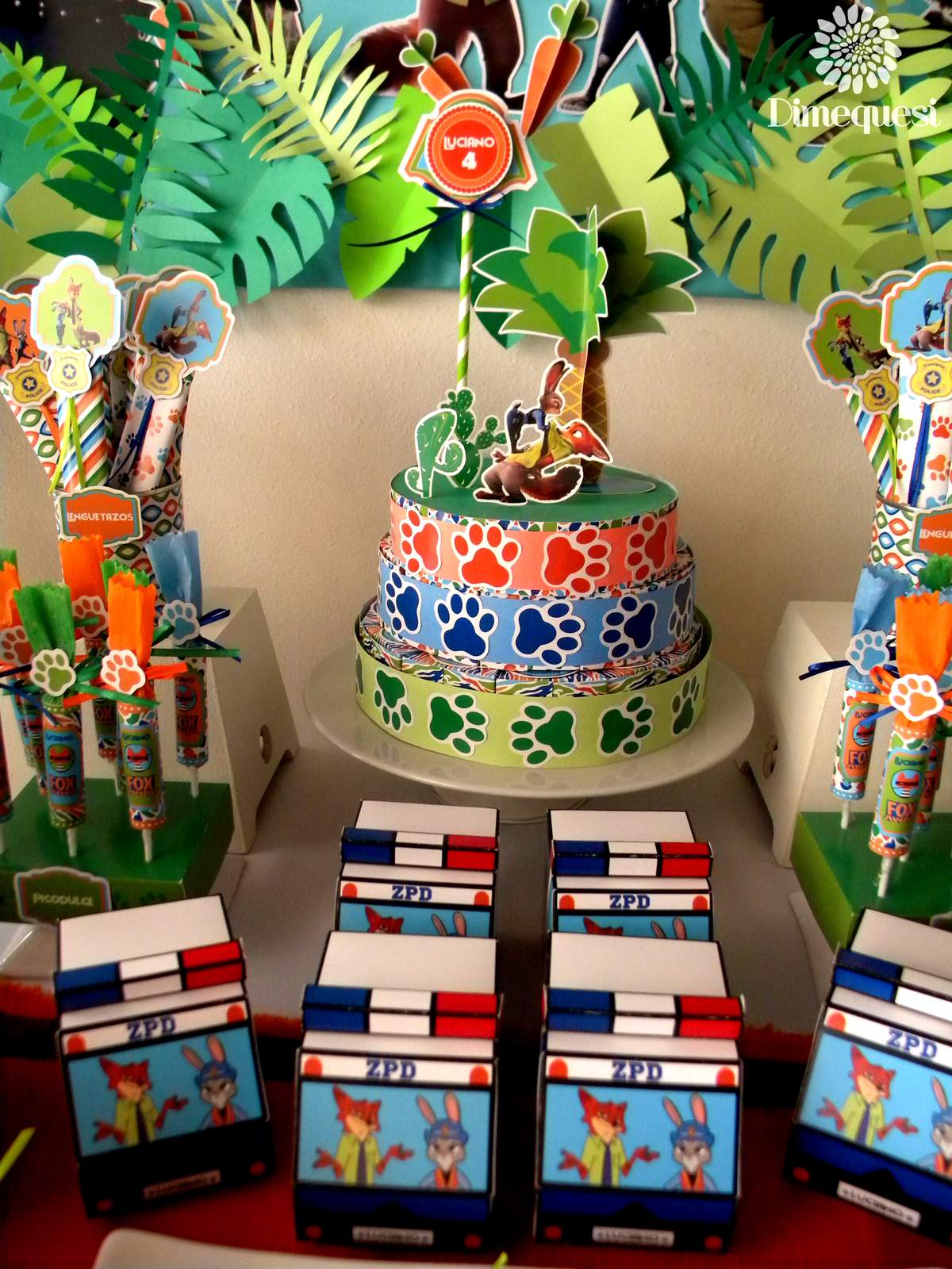 Zootopia Birthday Party Ideas | Photo 1 of 29 | Catch My Party