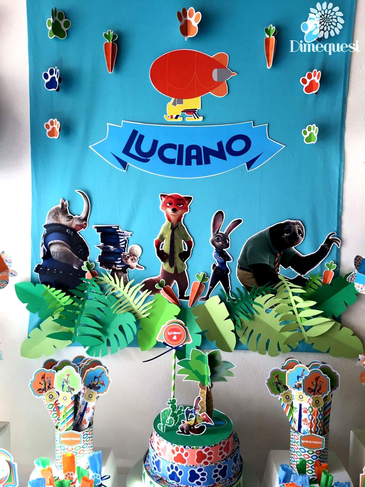 Zootopia Birthday Party Ideas | Photo 2 of 29 | Catch My Party