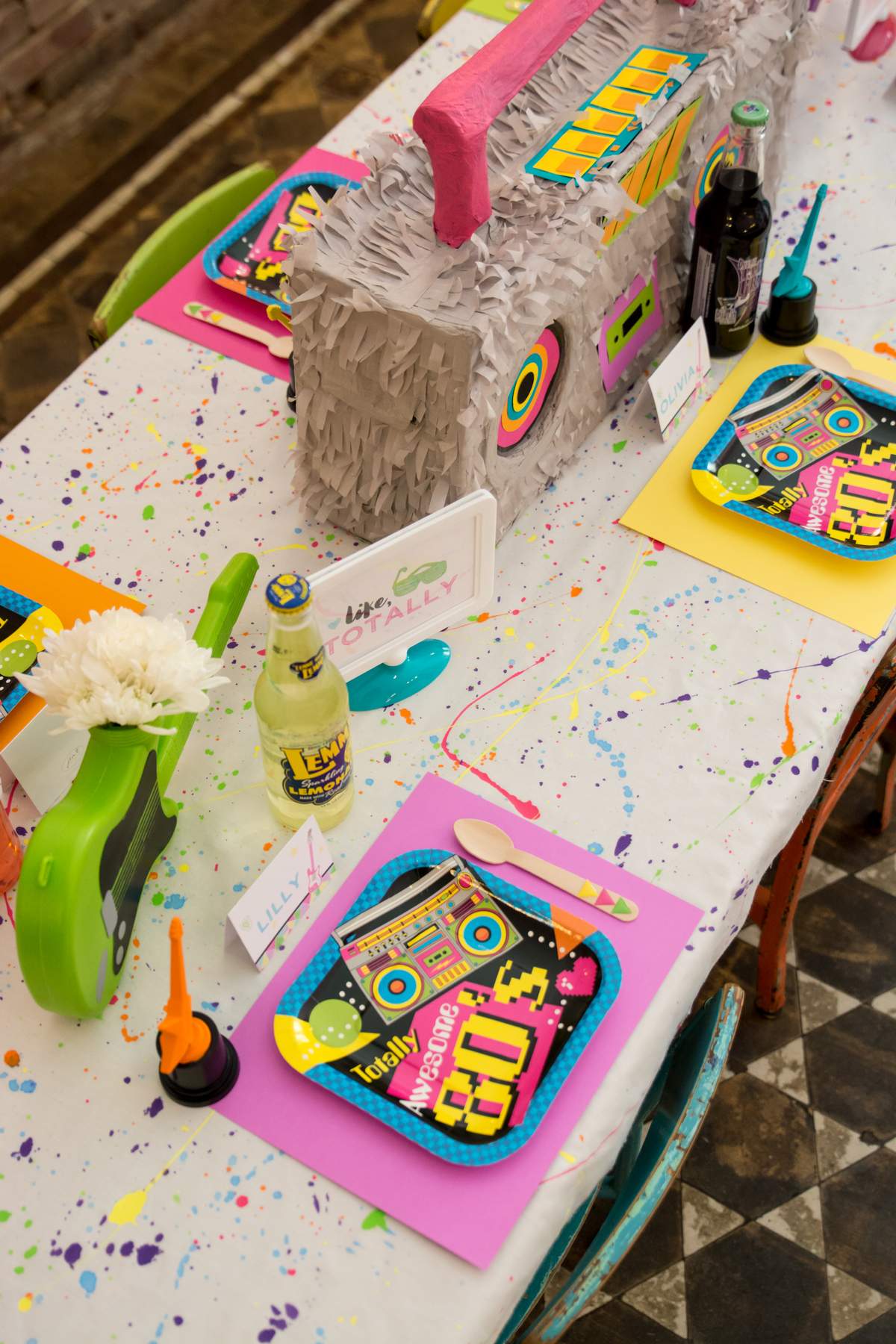 1980's Birthday Party Ideas | Photo 10 of 22 | Catch My Party