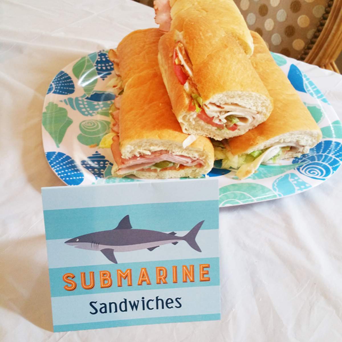 Sharks Birthday Party Ideas | Photo 12 of 18 | Catch My Party