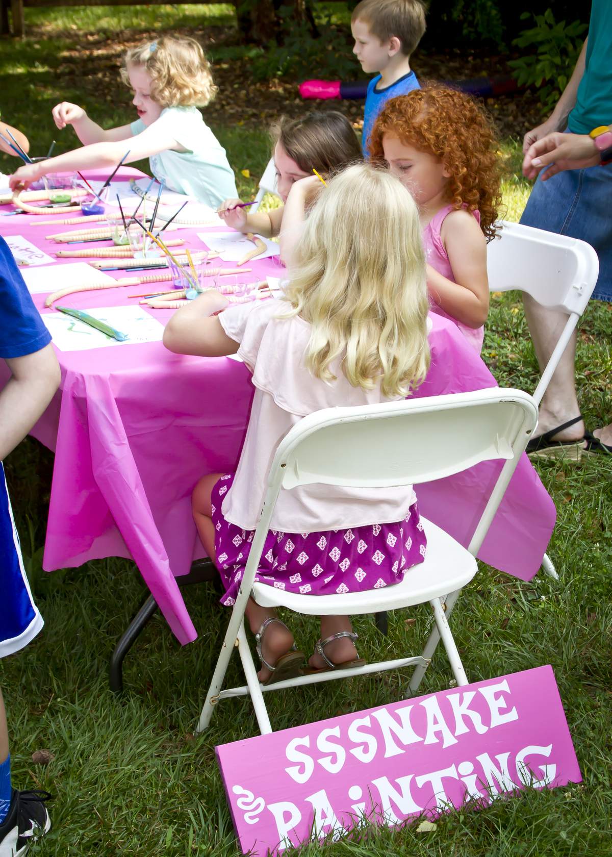 Pink Snake Birthday Party Ideas | Photo 10 of 37 | Catch My Party