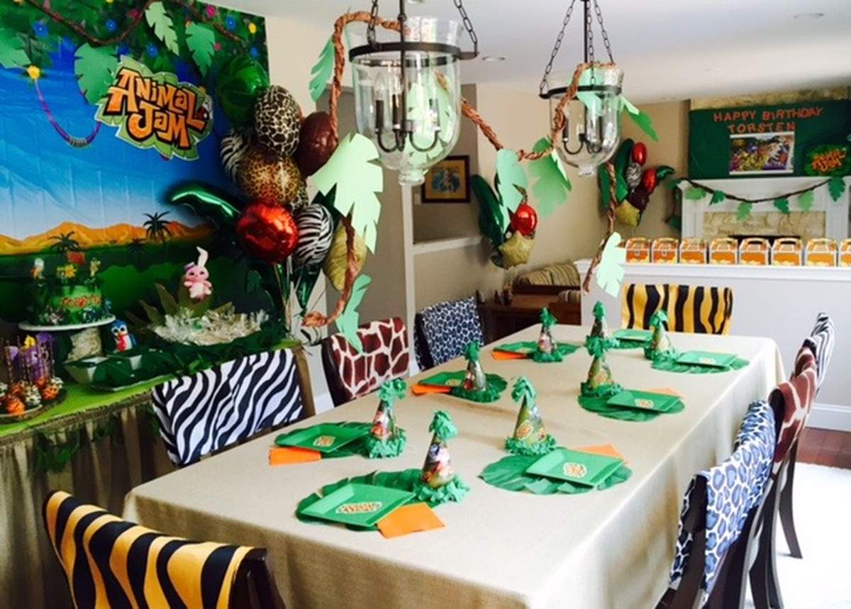 Animal Jam Birthday Party Ideas | Photo 7 of 15 | Catch My Party