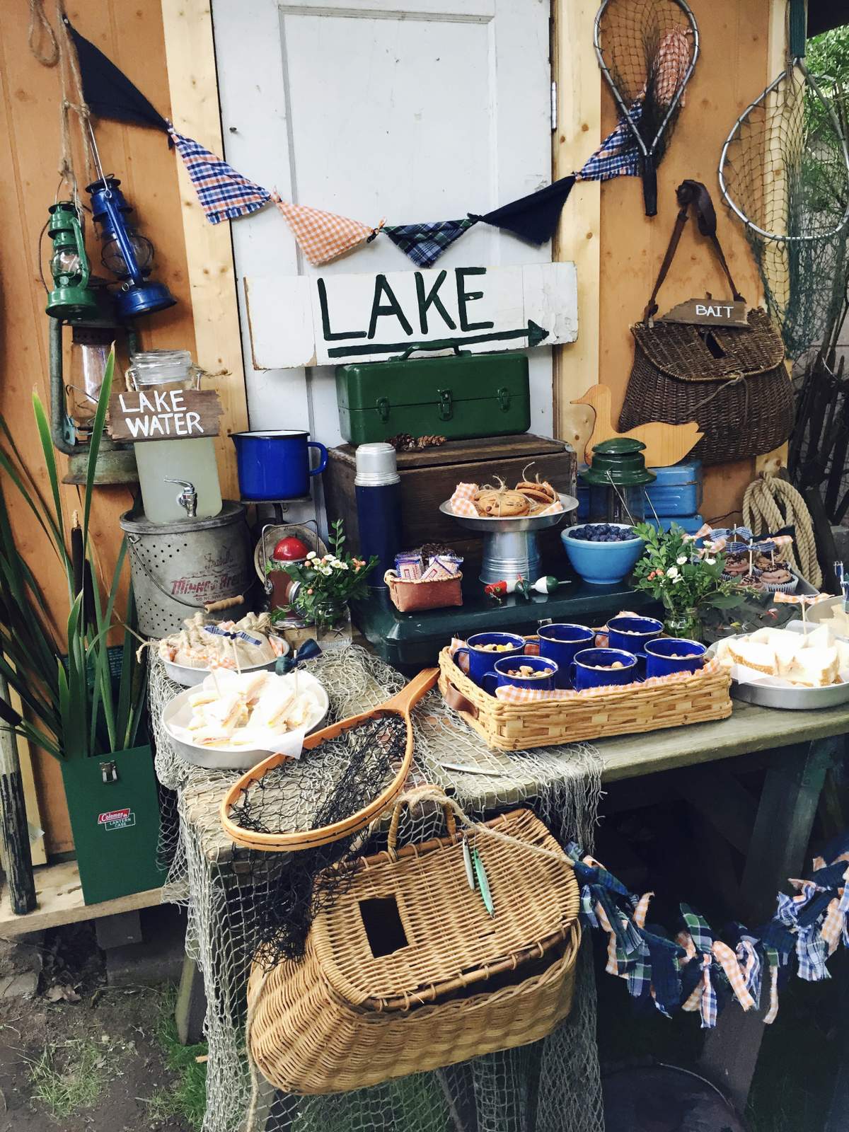 Lake, Fishing Summer Party Ideas | Photo 16 of 23 | Catch My Party