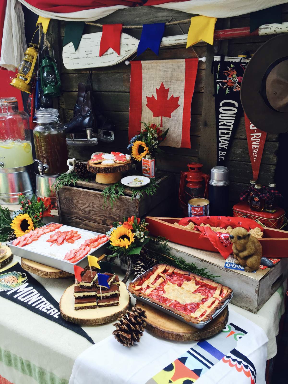 Canada Day Party Summer Party Ideas | Photo 1 of 19 | Catch My Party