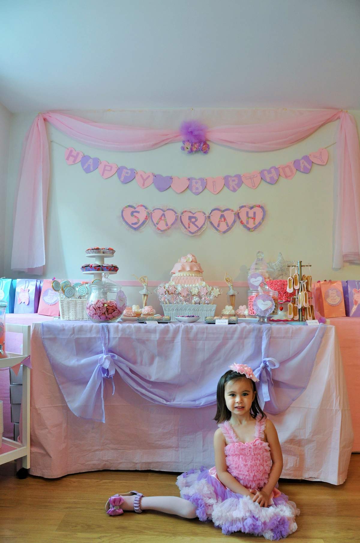 Ballerina Theme Birthday Party Ideas | Photo 7 of 29 | Catch My Party