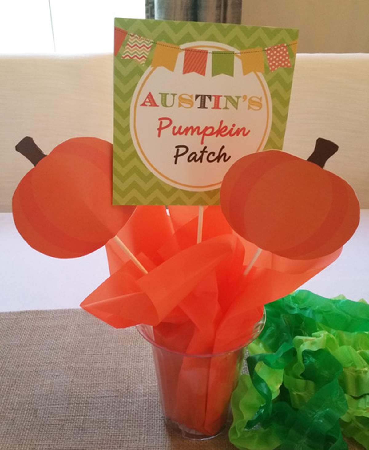 Pumpkin Patch Birthday Party Ideas | Photo 4 of 44 | Catch My Party