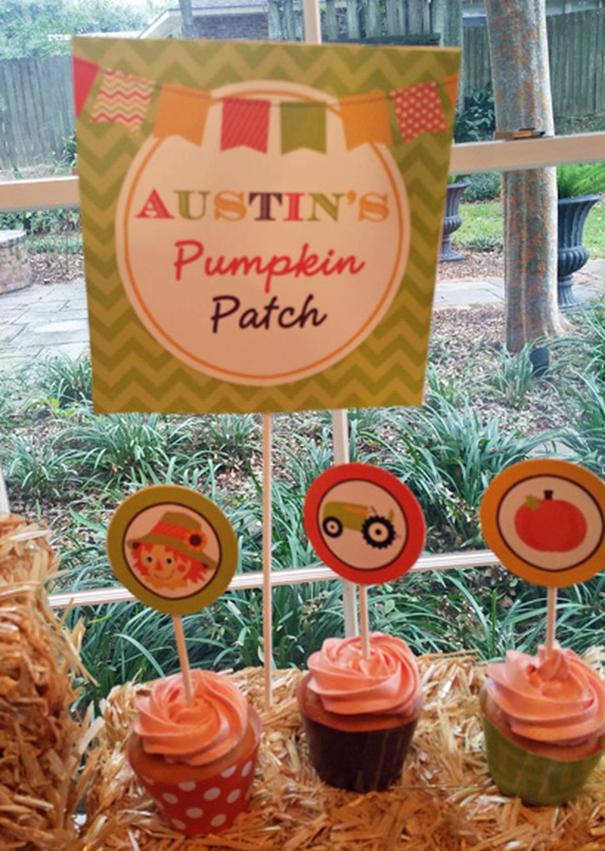 Pumpkin Patch Birthday Party Ideas | Photo 23 of 44 | Catch My Party