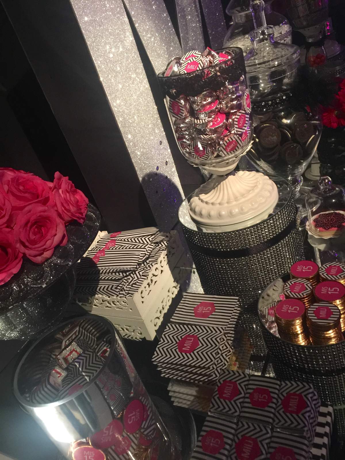 Bling Fifteen Birthday Party Ideas | Photo 3 of 18 | Catch My Party