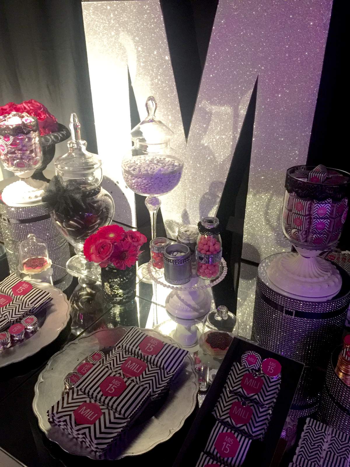Bling Fifteen Birthday Party Ideas | Photo 3 of 18 | Catch My Party