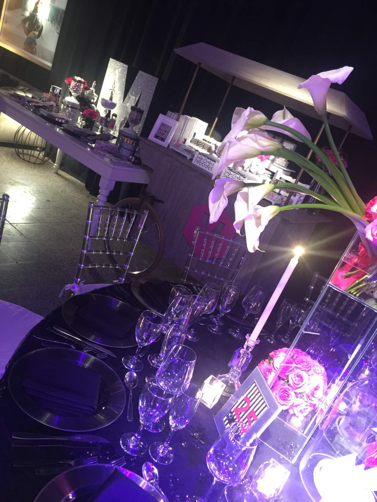 Bling Fifteen Birthday Party Ideas | Photo 3 of 18 | Catch My Party