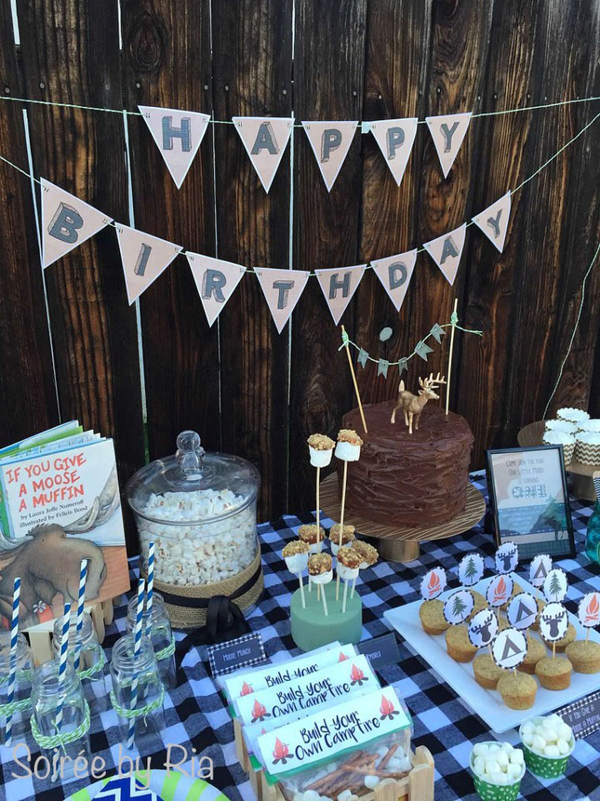If you Give a Moose a Muffin... Birthday Party Ideas | Photo 3 of 13 ...