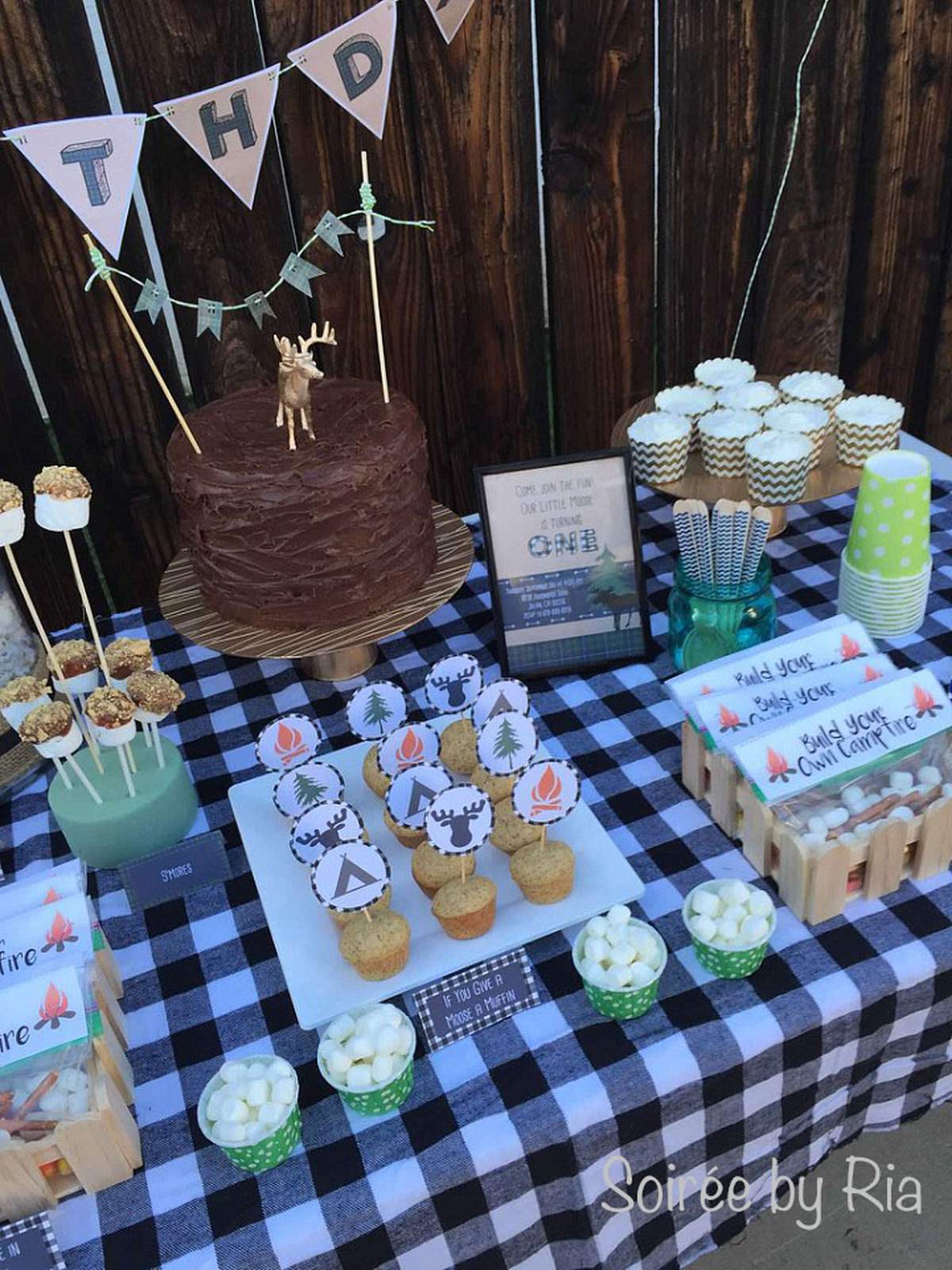 If you Give a Moose a Muffin... Birthday Party Ideas | Photo 3 of 13 ...