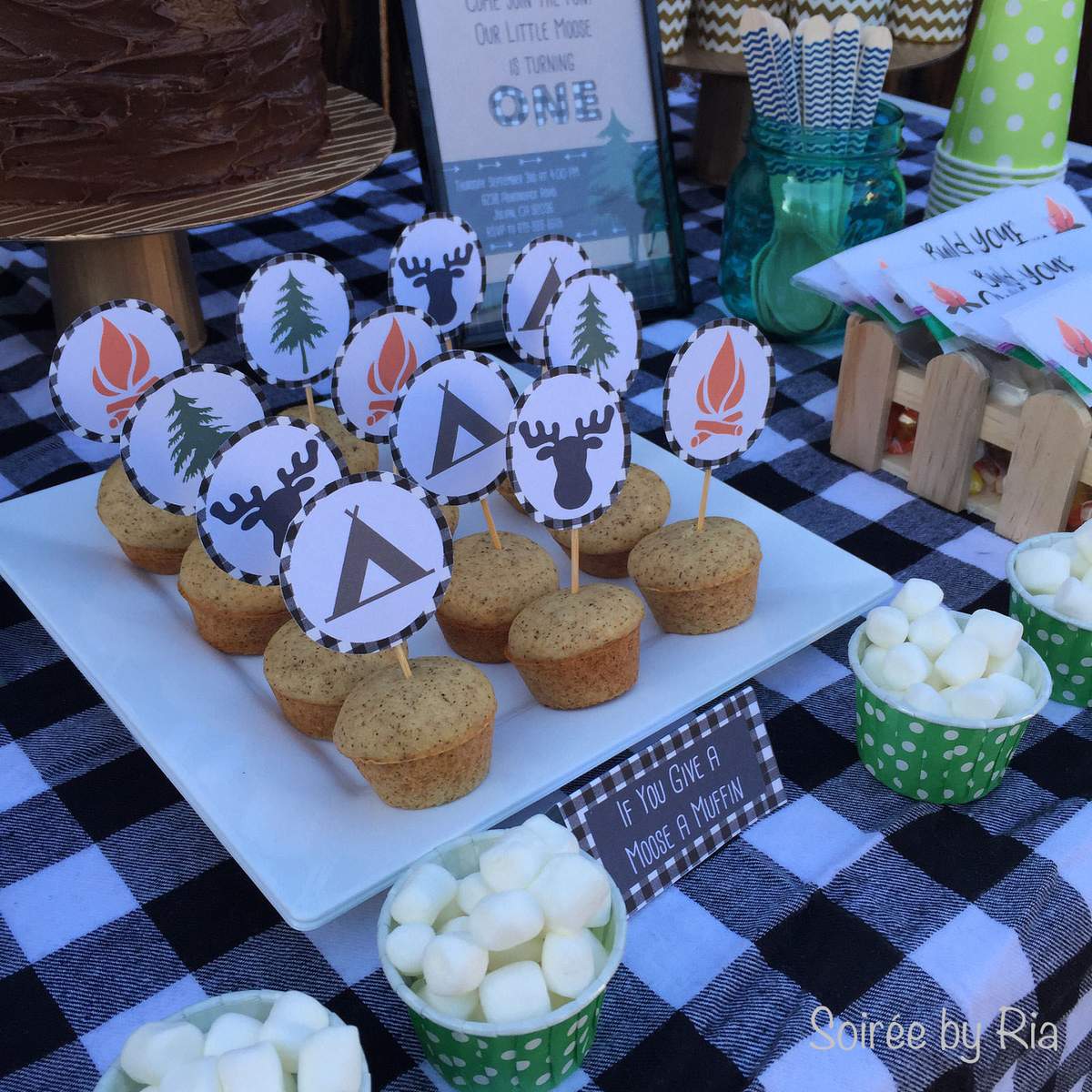 If you Give a Moose a Muffin... Birthday Party Ideas | Photo 3 of 13 ...