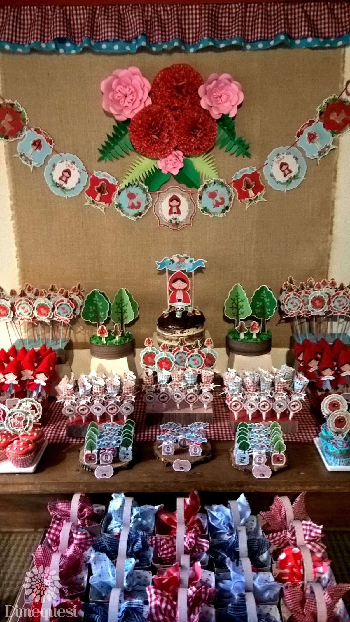 Little Red Riding Hood Birthday Party Ideas | Photo 7 of 26 | Catch My ...