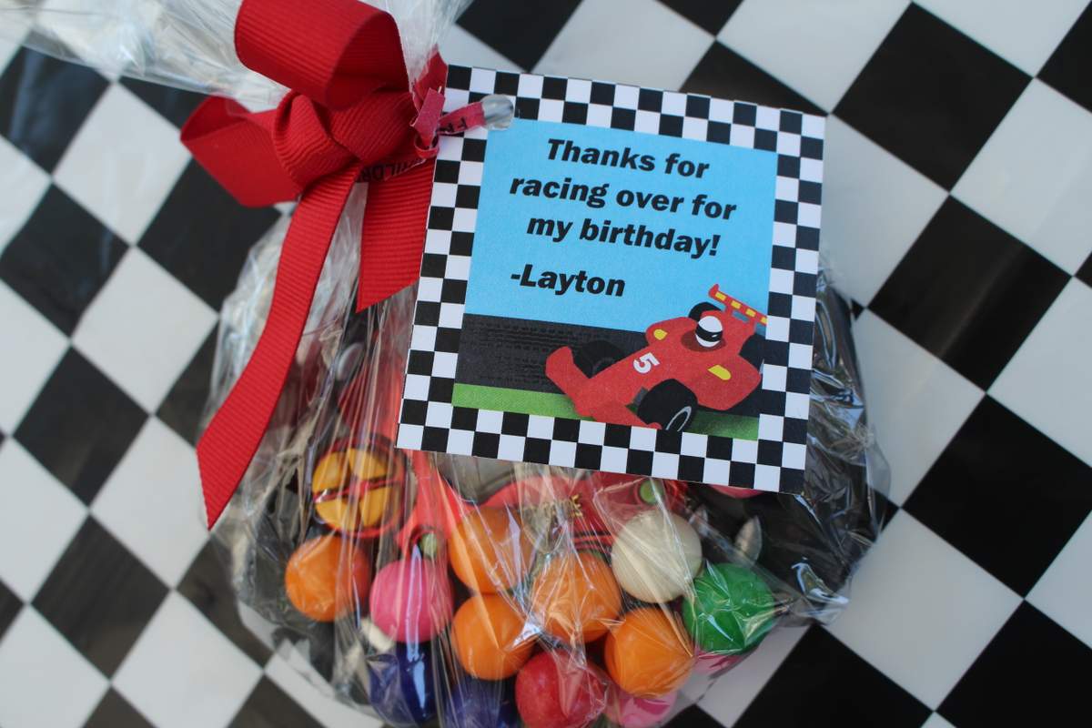 Race Car Birthday Party Ideas | Photo 1 of 20 | Catch My Party