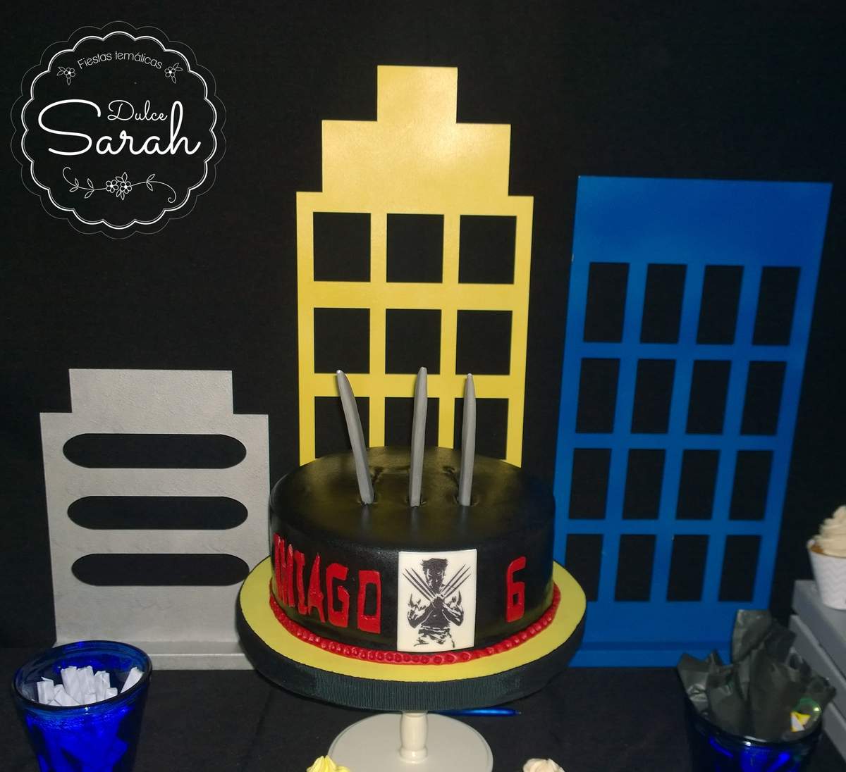 Wolverine Birthday Party Ideas | Photo 8 of 9 | Catch My Party