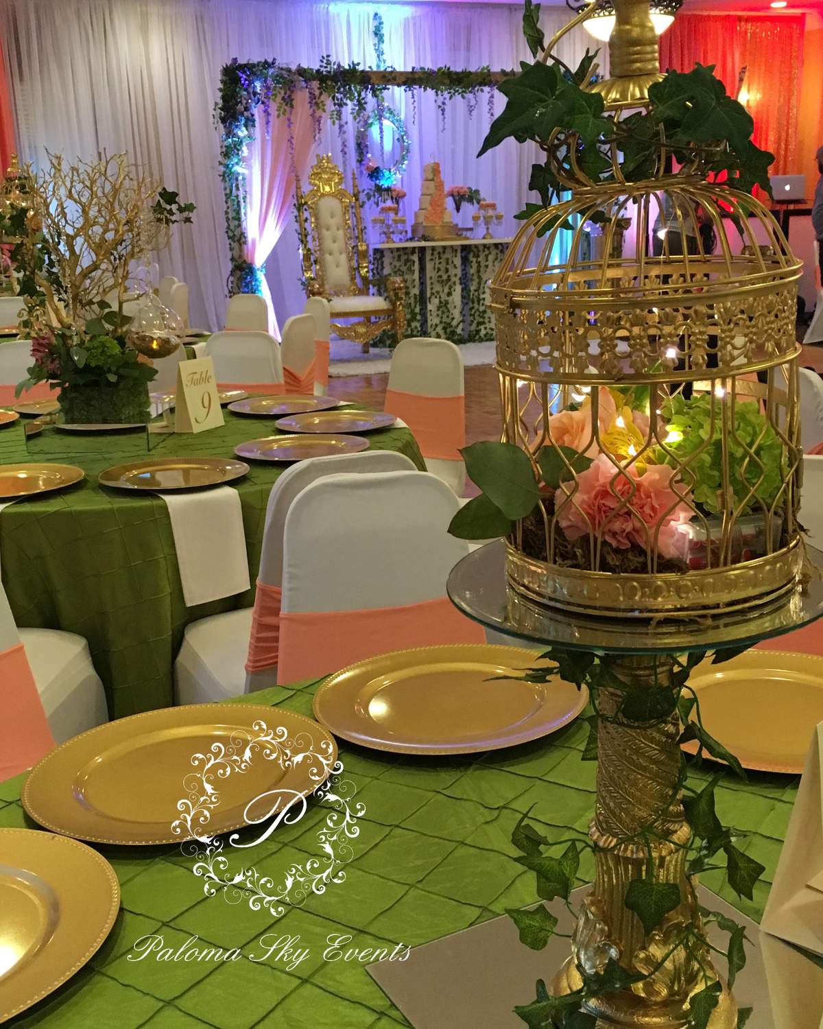 Enchanted Forest Quincea era Party Ideas Photo 9 Of 12 Catch My Party