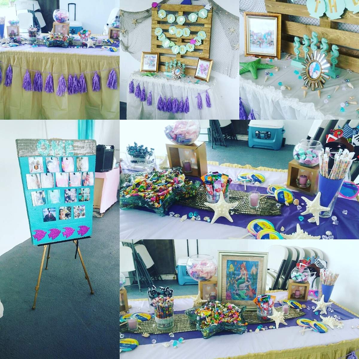 Mermaid / Birthday "One mermaid " | Catch My Party