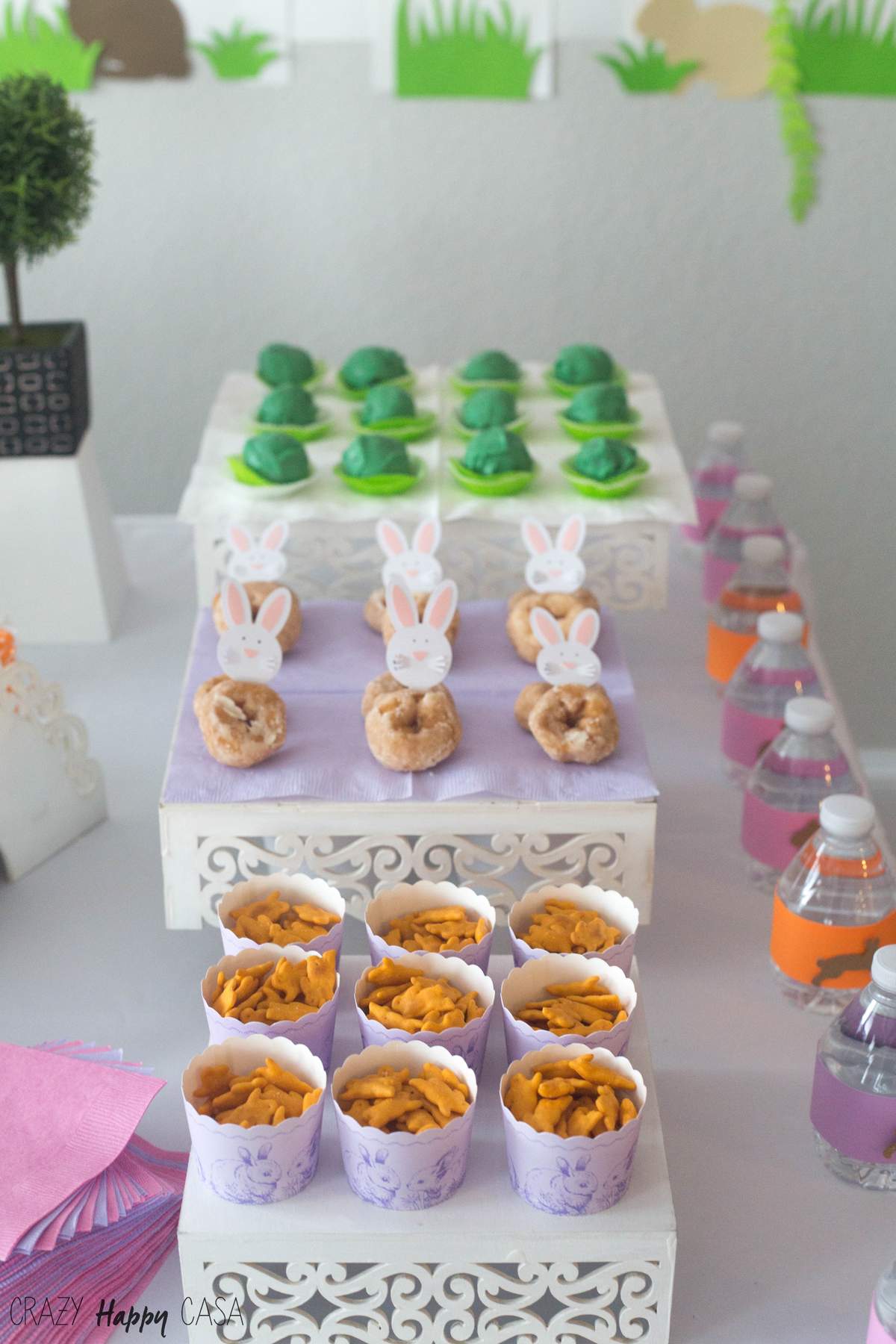 Bunnies / Rabbits Birthday Party Ideas | Photo 1 of 10 | Catch My Party