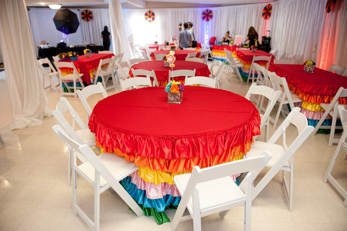 "Rainbow Brite" Birthday Party Ideas | Photo 10 of 29 | Catch My Party