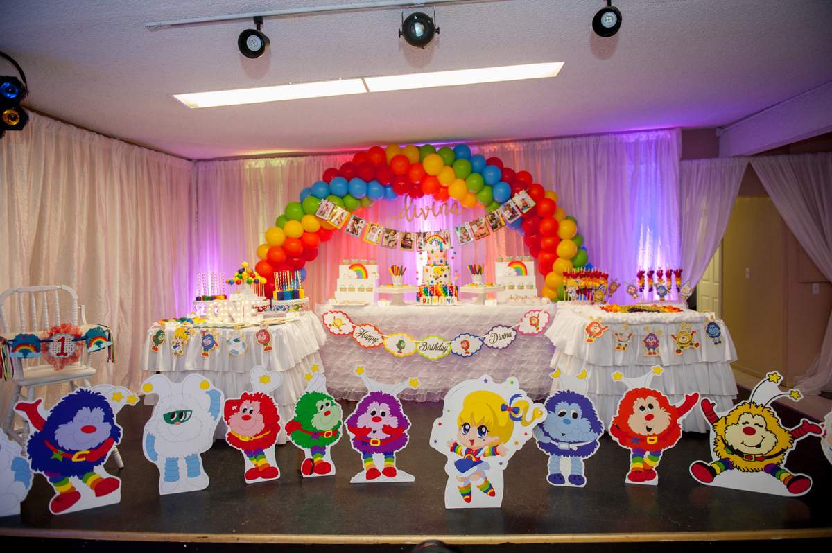 "Rainbow Brite" Birthday Party Ideas | Photo 1 of 29 | Catch My Party