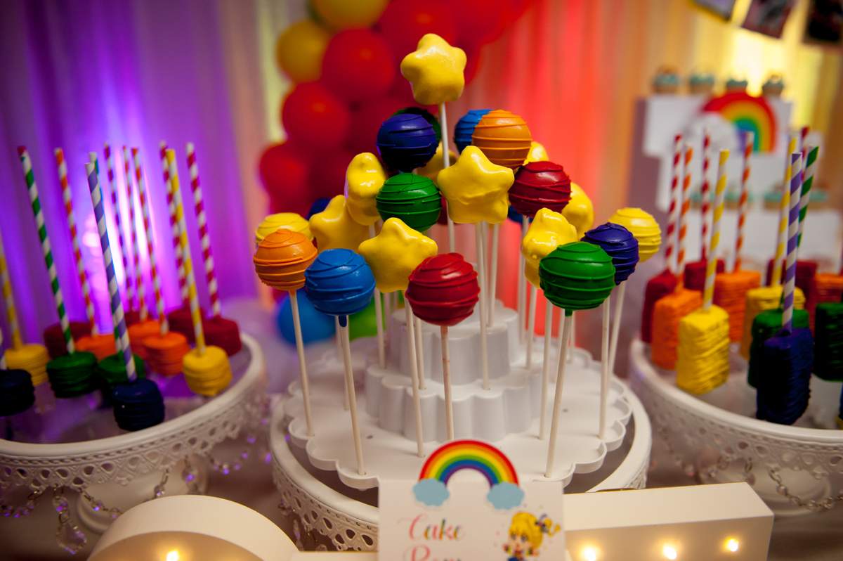 "Rainbow Brite" Birthday Party Ideas | Photo 1 of 29 | Catch My Party