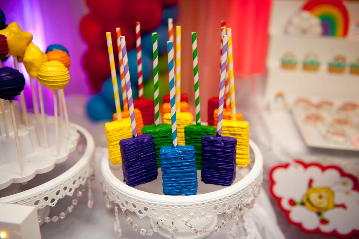"Rainbow Brite" Birthday Party Ideas | Photo 1 of 29 | Catch My Party