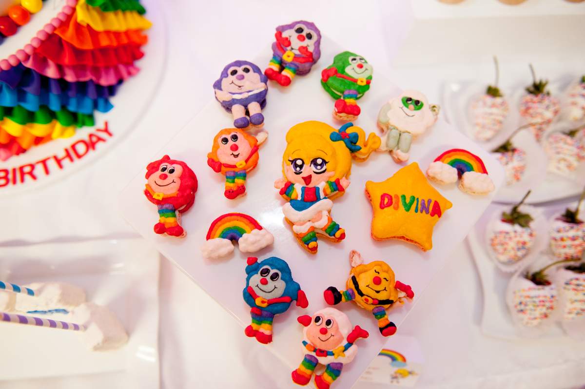 "Rainbow Brite" Birthday Party Ideas | Photo 21 of 29 | Catch My Party