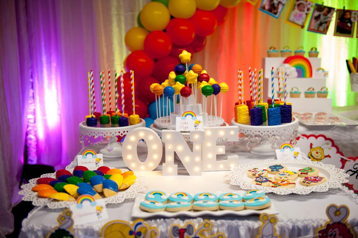 "Rainbow Brite" Birthday Party Ideas | Photo 1 of 29 | Catch My Party
