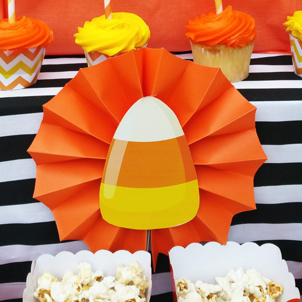 Candy Corn Halloween Party Ideas | Photo 2 of 23 | Catch My Party