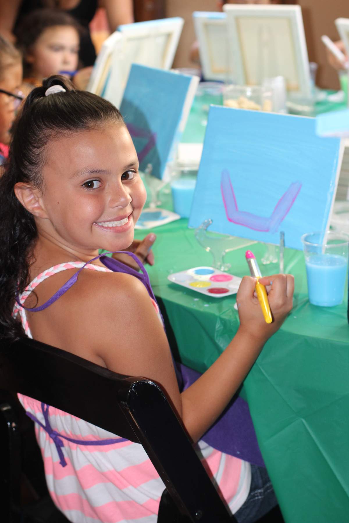 Painting Birthday Party Ideas | Photo 8 of 25 | Catch My Party