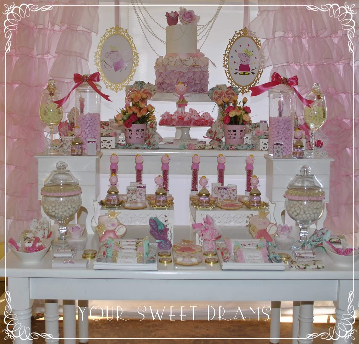 Peppa Pig princess Birthday Party Ideas | Photo 3 of 22 | Catch My Party