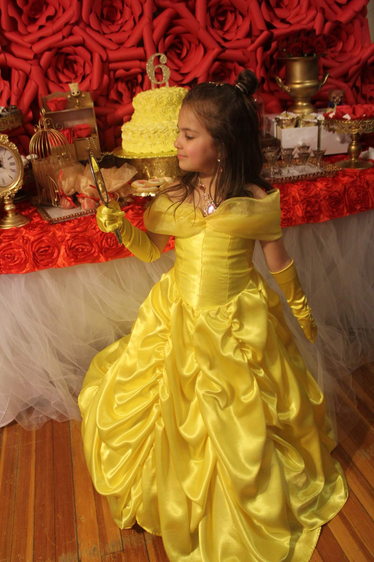 Belle / Beauty and the Beast Birthday Party Ideas | Photo 11 of 14 ...