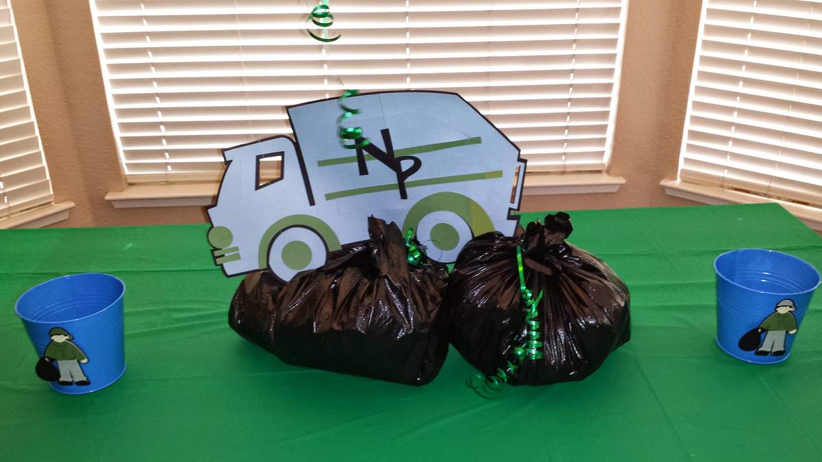 Garbage / Trash Birthday Party Ideas | Photo 1 of 17 | Catch My Party