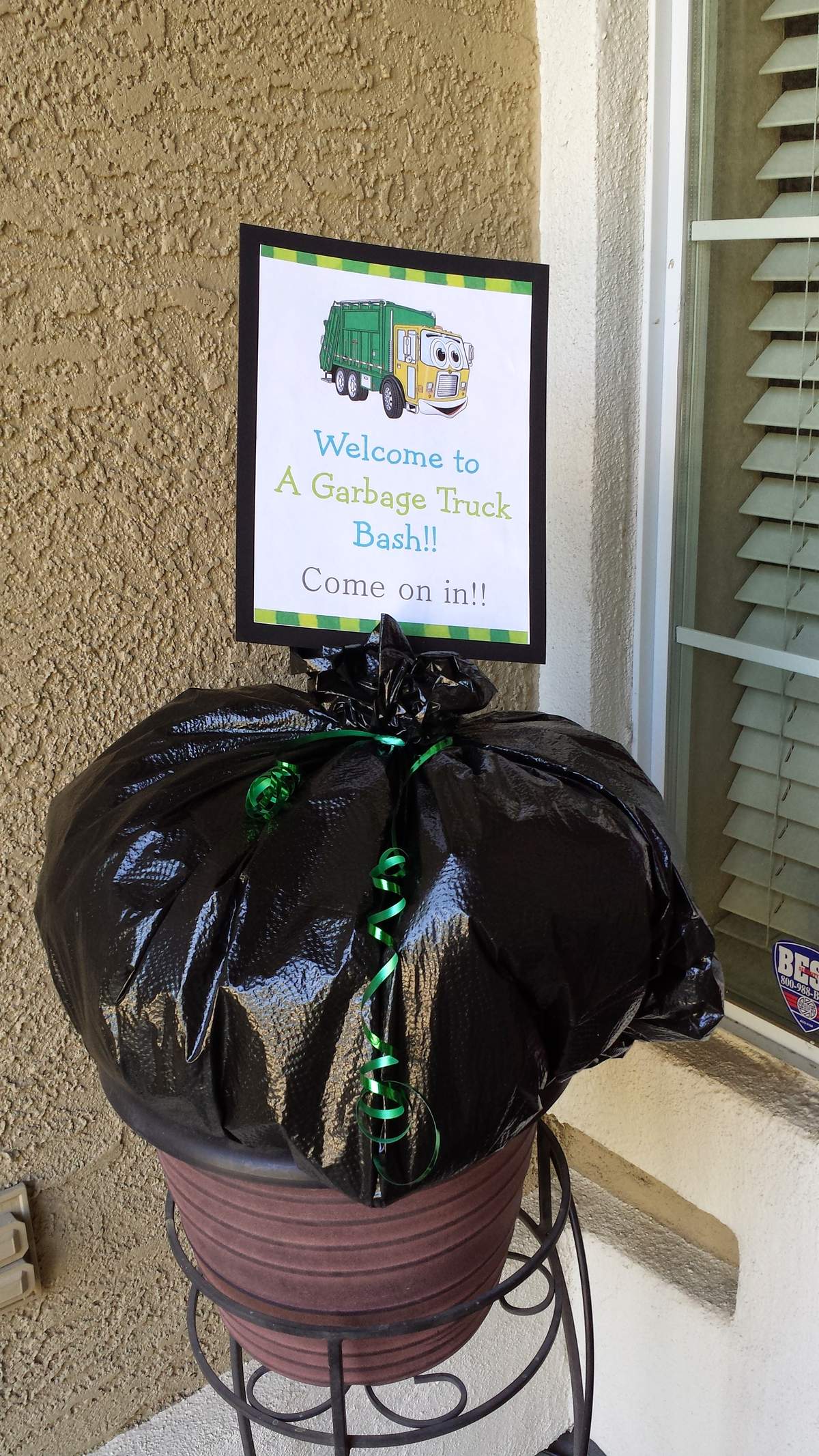 Garbage / Trash Birthday Party Ideas | Photo 1 of 17 | Catch My Party