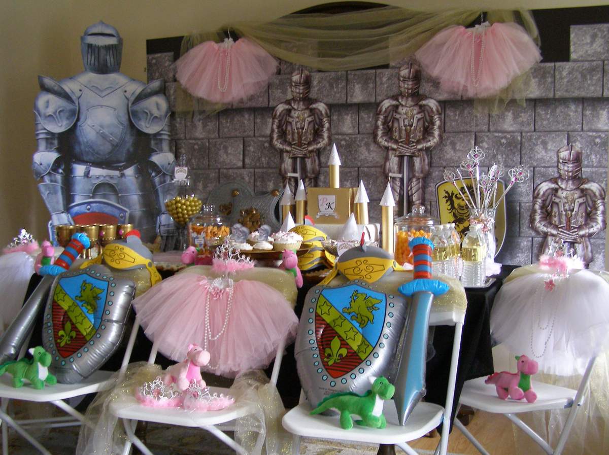 Princess Birthday Party / Birthday "Princess and Knight Party" | Catch ...