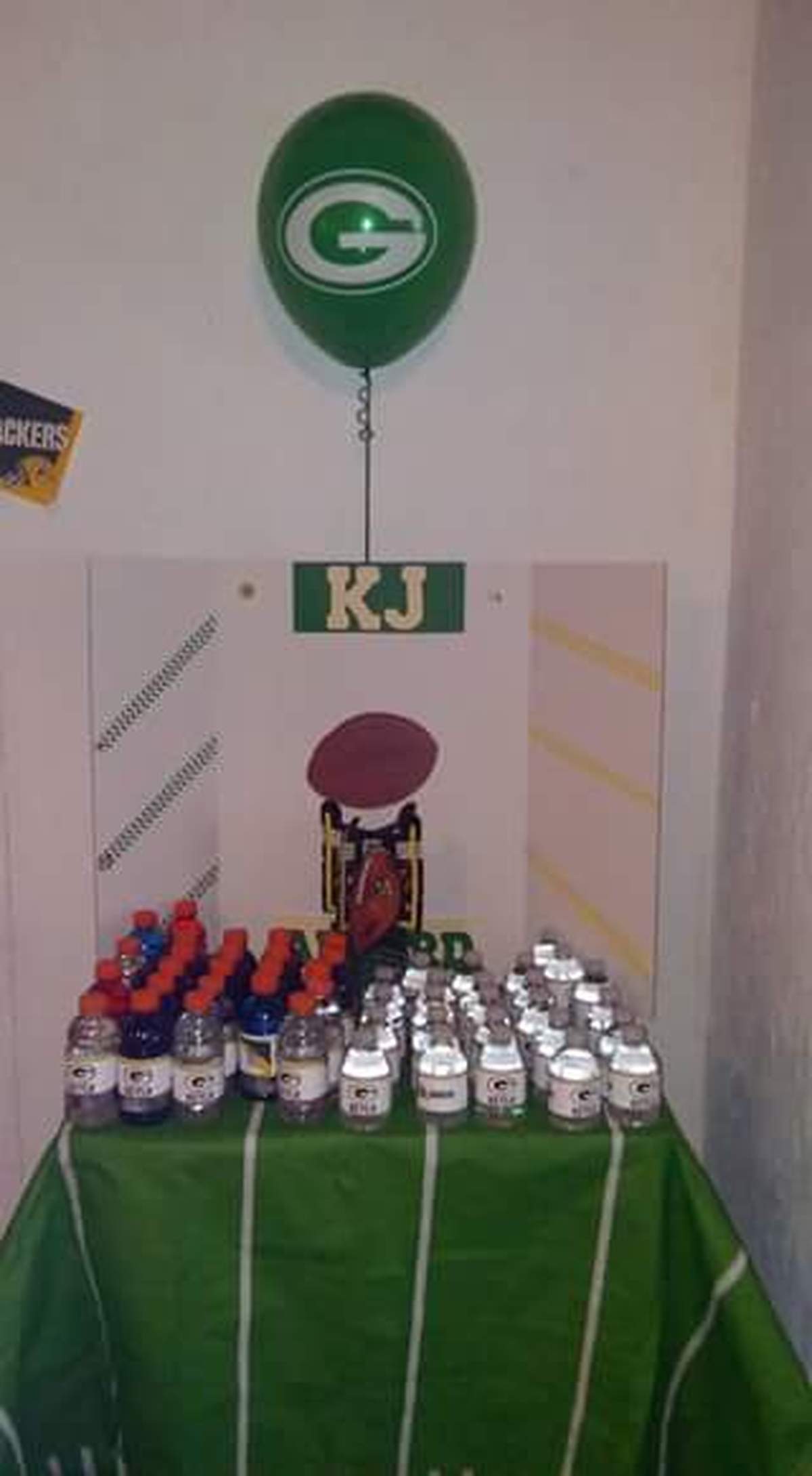 Green Bay Packers Birthday Party Ideas | Photo 2 of 34 | Catch My Party