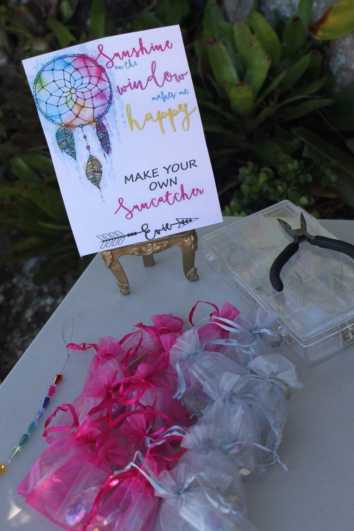 Gypsy/Boho Dreamcatcher Birthday Party Ideas | Photo 2 of 97 | Catch My ...